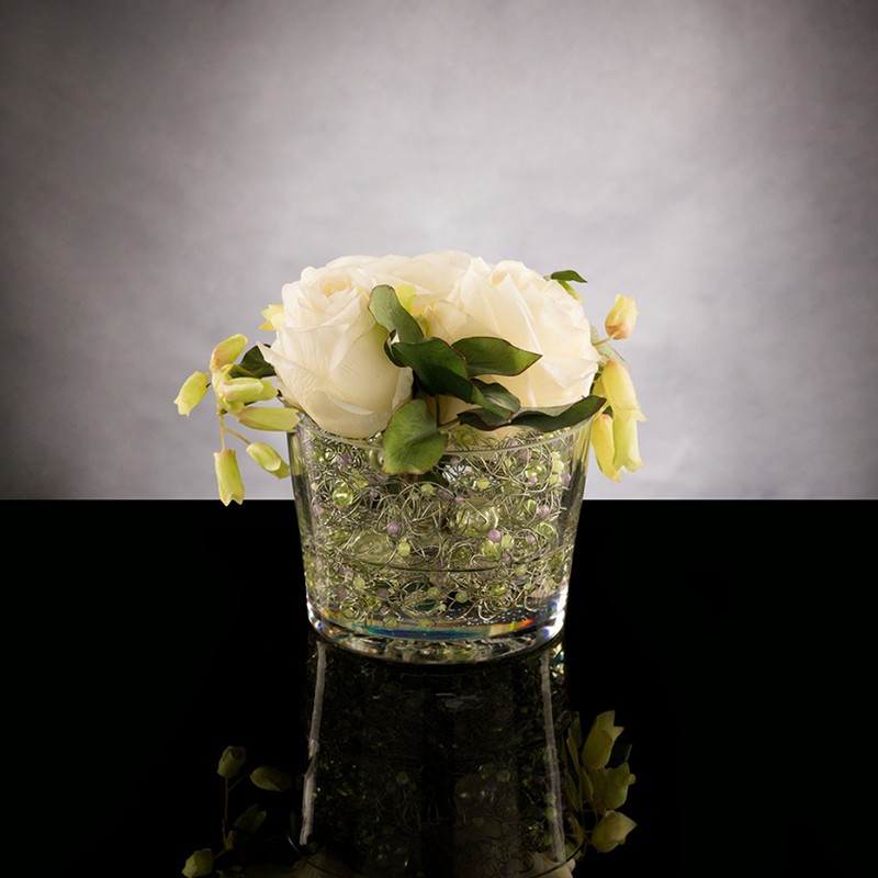 Eternity Green Pearl Rose | Artificial Flowers | Arcedior