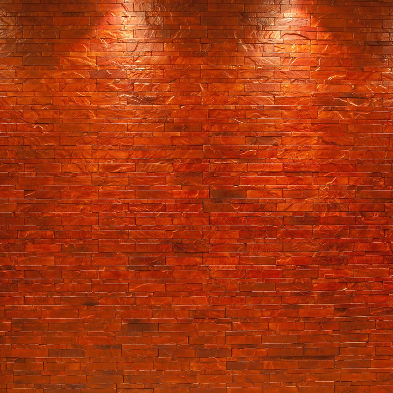 LeatherStone Ledge Burnt Orange | Wall Cladding | Arcedior